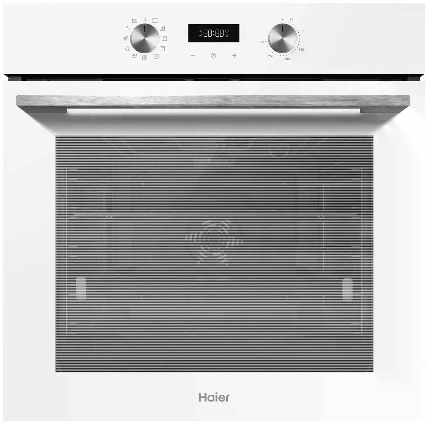 Духовой шкаф Haier HOQ-R2ARN3WB, электрический, белый, 11 режимов, 78 л
