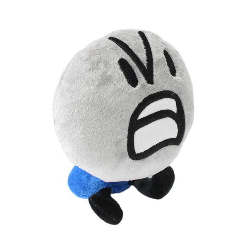 Мягкая игрушка BFDI Four X Two Темно-синий, Fan 18cm
