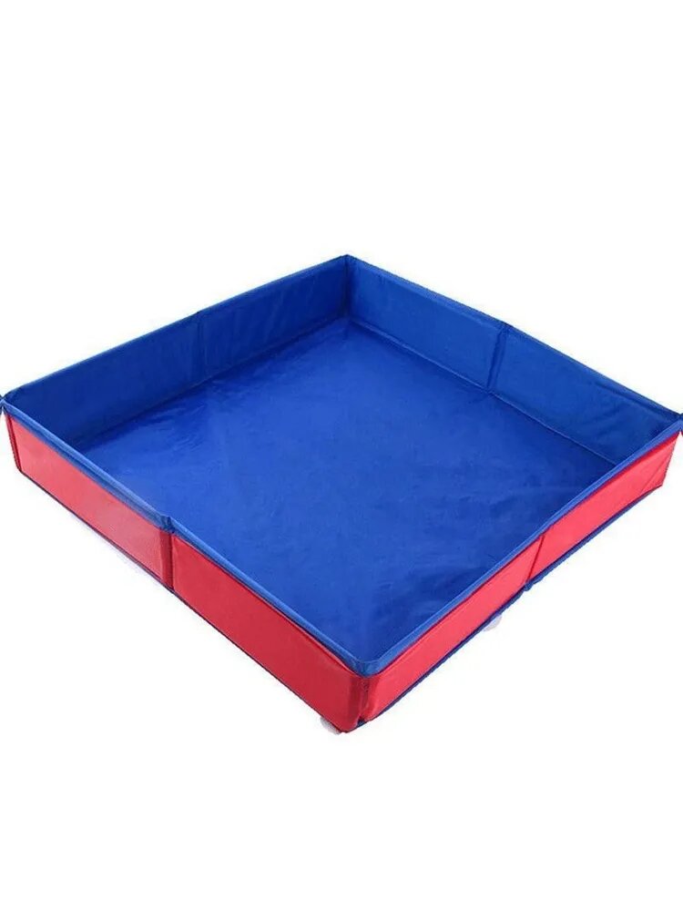 Песочница для лепки, Размер: 50x50x8cm, красный