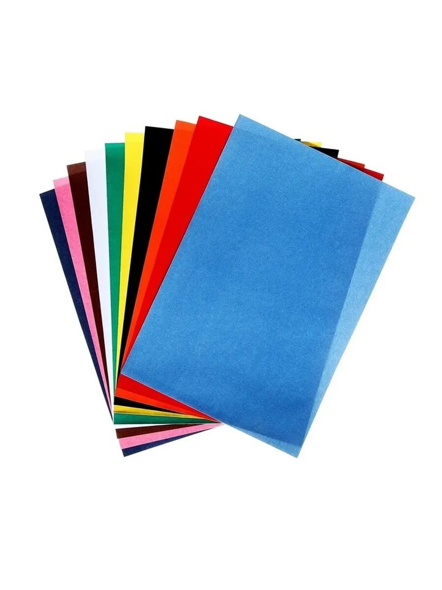 Яркий набор бархатной бумаги для творчества