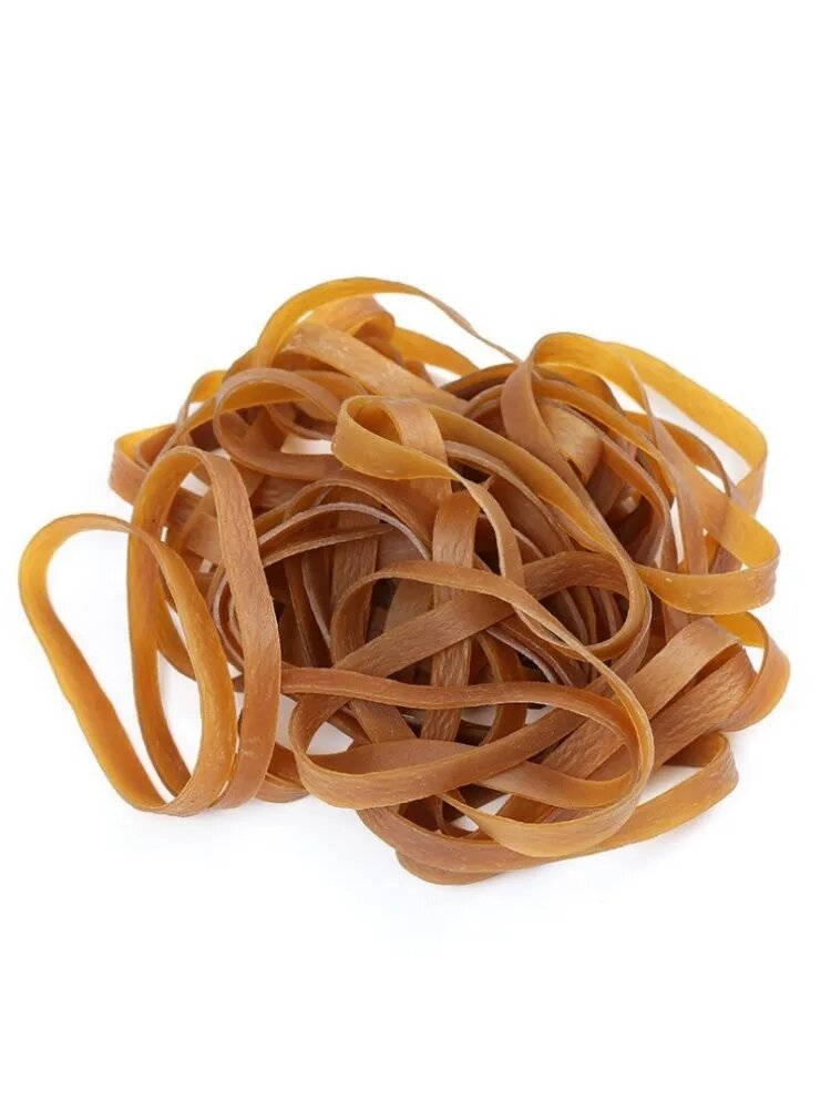 Резинка для денег 70x10мм, 30 шт Мощная универсальная резинка