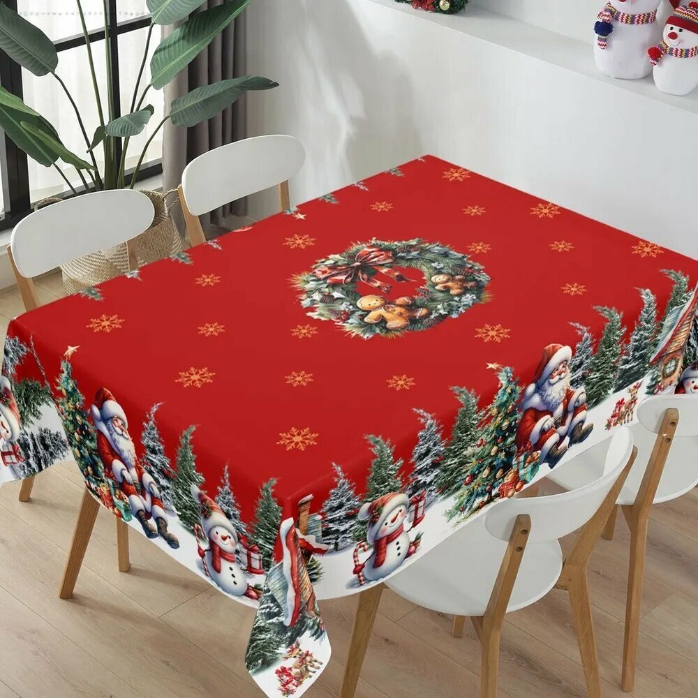 Скатерть Полиэстер 150x220см