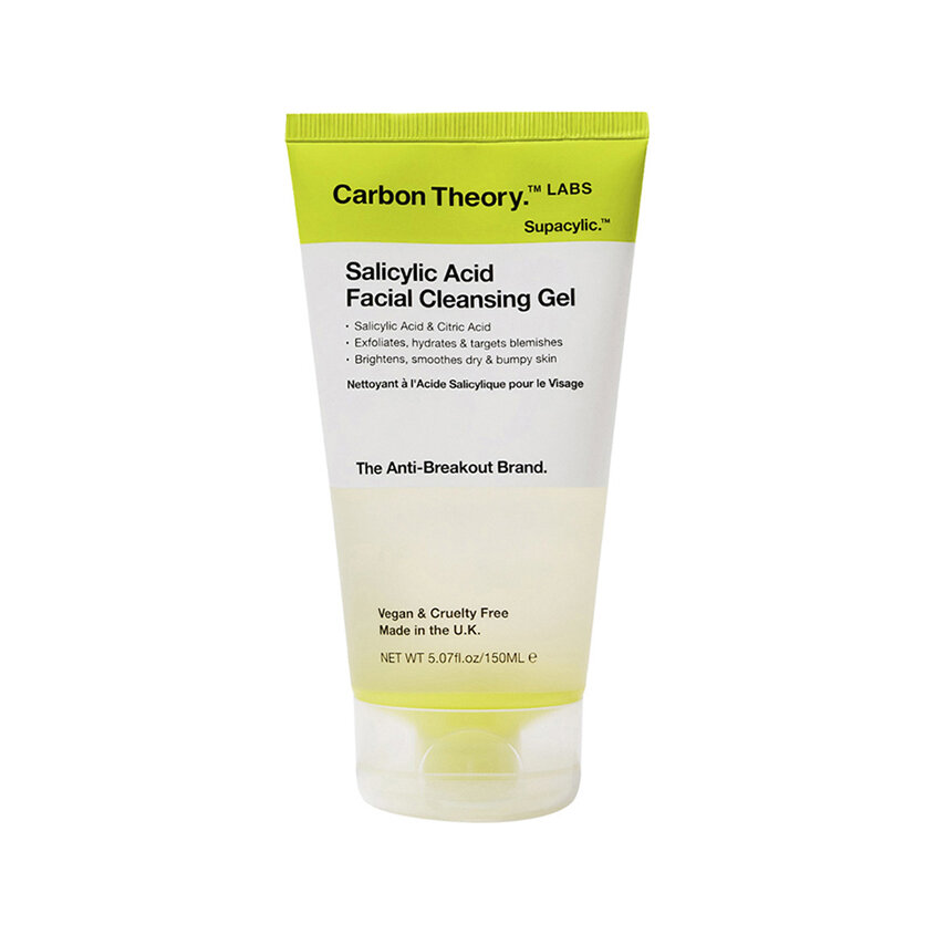 Гель для умывания CARBON THEORY SUPACYLIC с салициловой и лимонной кислотой (отшелушивающий) 150 мл