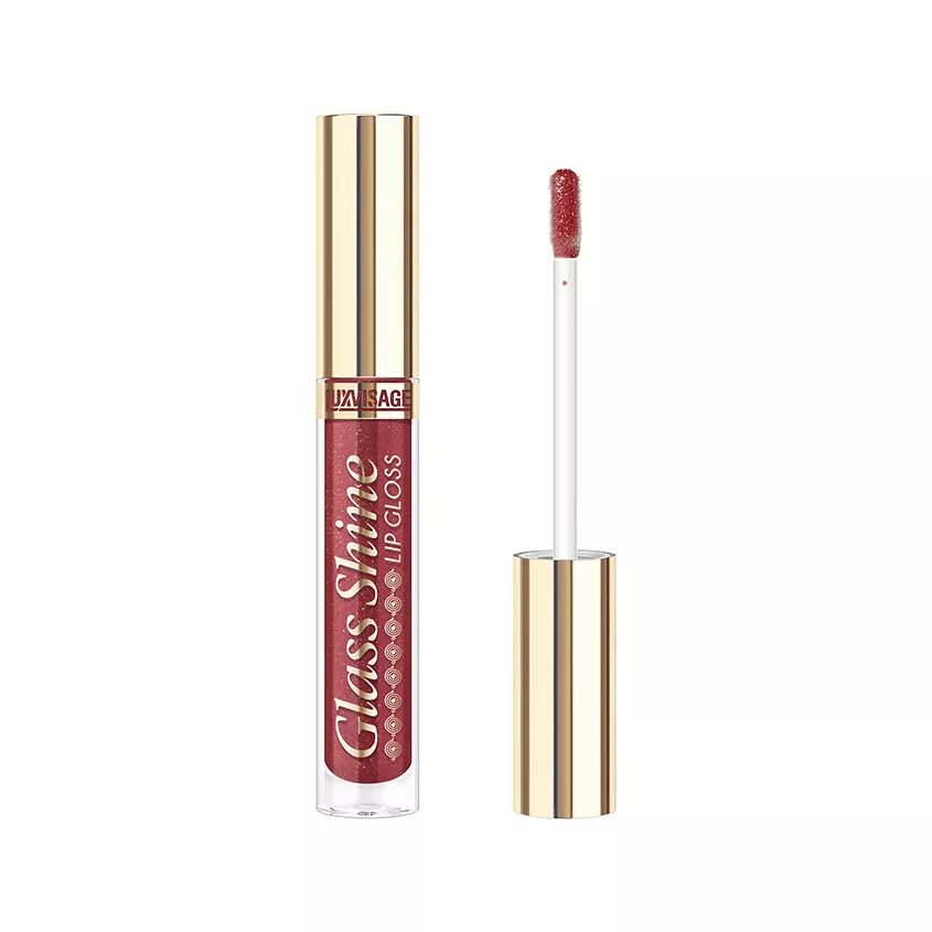 Блеск для губ LUXVISAGE GLASS SHINE тон 27 Lost Cherry