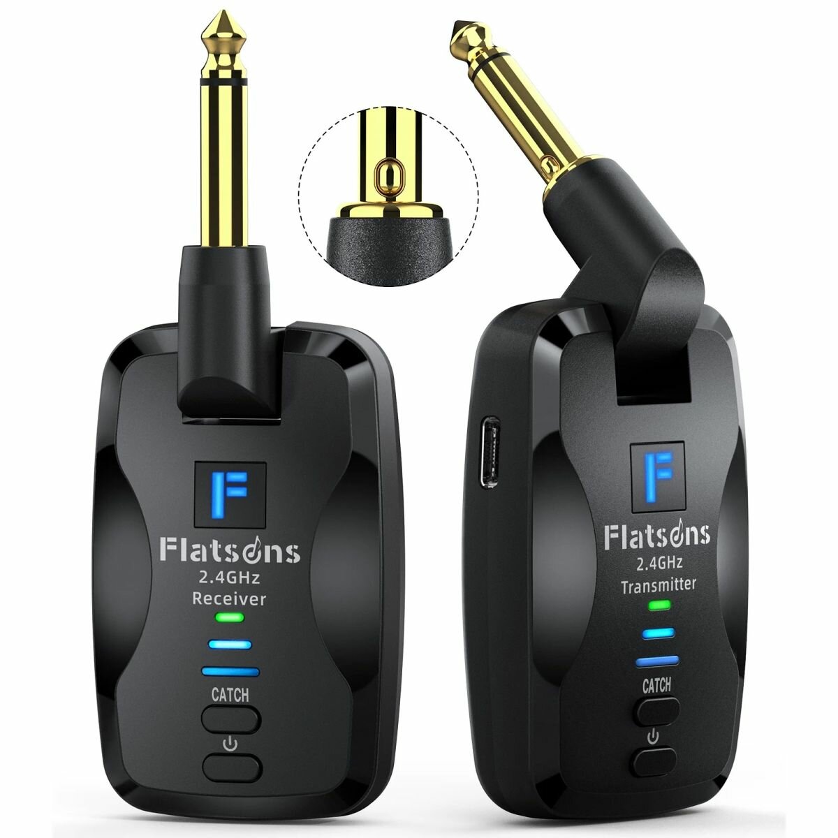 Flatsons FW2D Беспроводная гитарная радиосистема