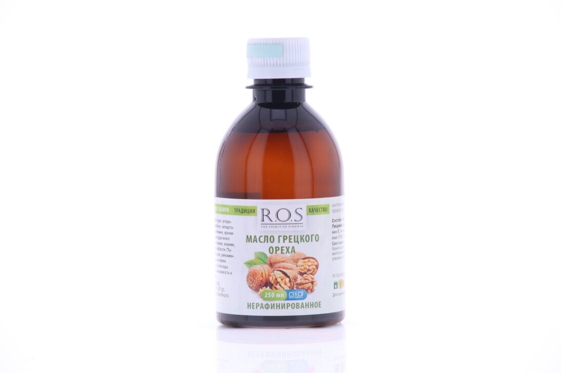 R.O.S / Масло грецкого ореха Регенерирующее и противовоспалительное 250 мл