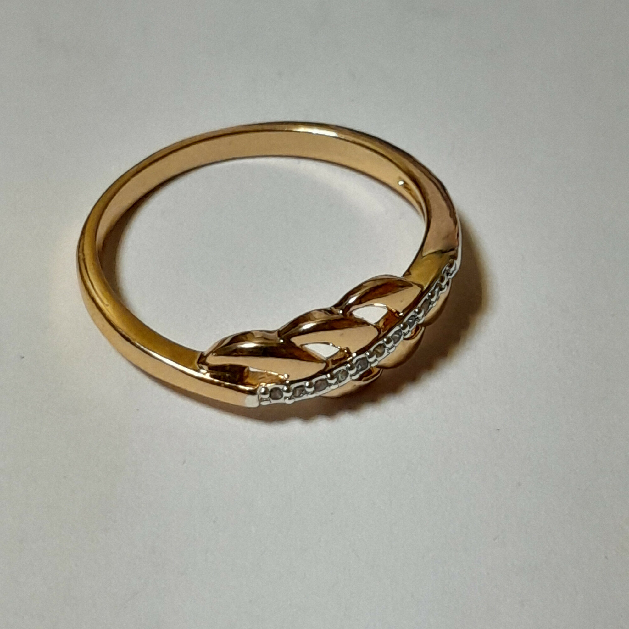 Кольцо размер 20.5, бижутерия. Винтаж, СССР.