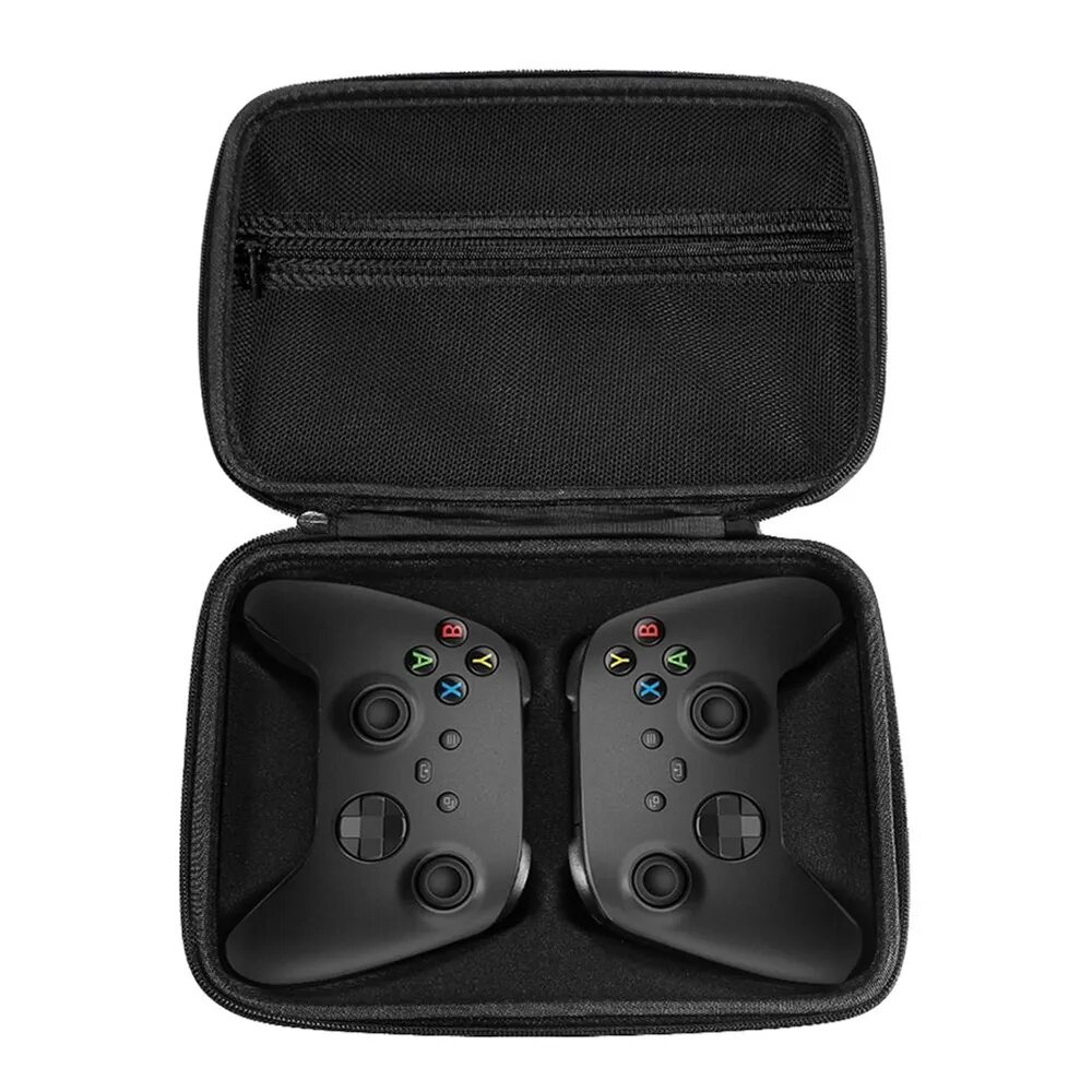 Чехол транспортировочный для двух контроллеров Xbox, EVA, с сетчатым карманом