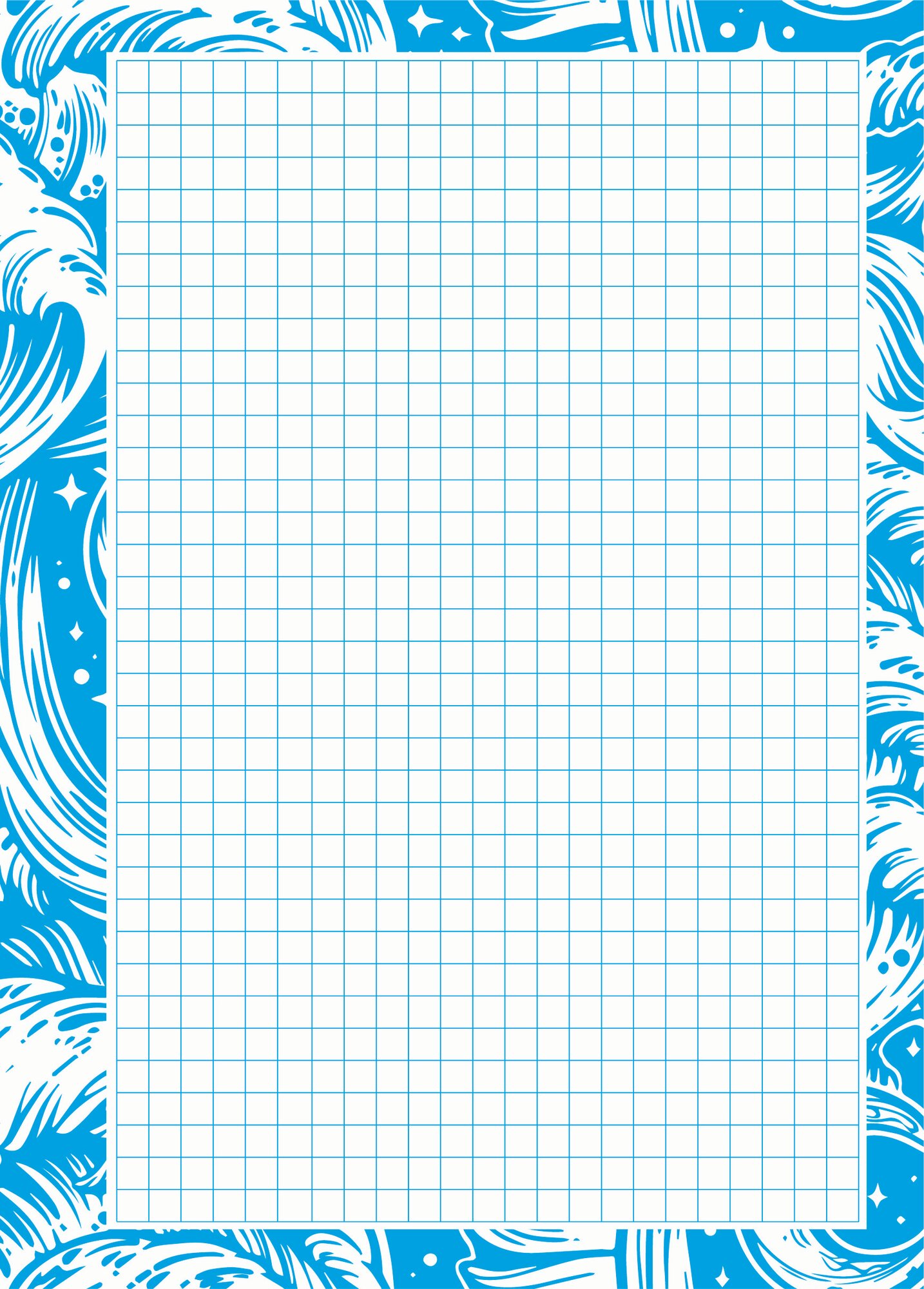 Сменный блок INFORMAT "времена года", А5, 200л, 50листов, дизайнерский блок, ассорти клетка 1 шт