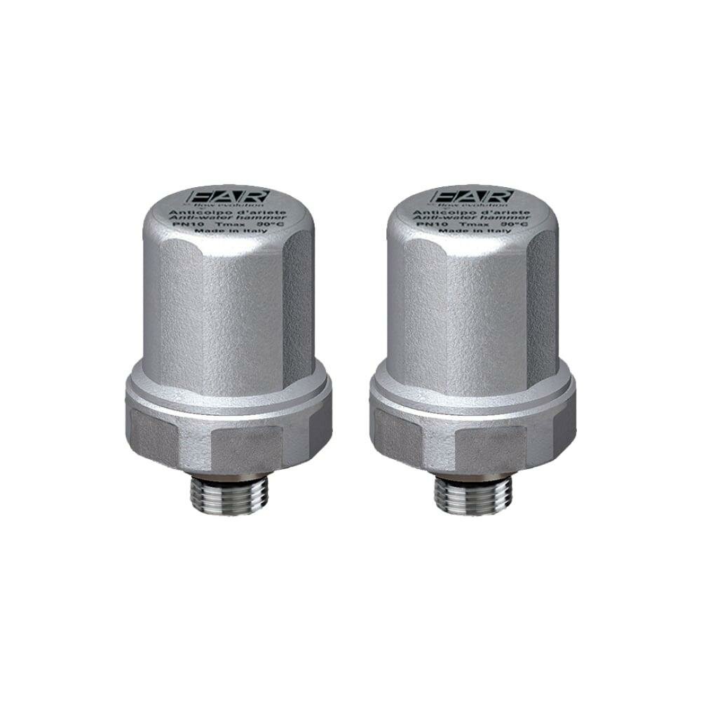 Компенсатор гидроудара FAR Р макс 50 бар, 1/2 НР FA 2895 12 SET2