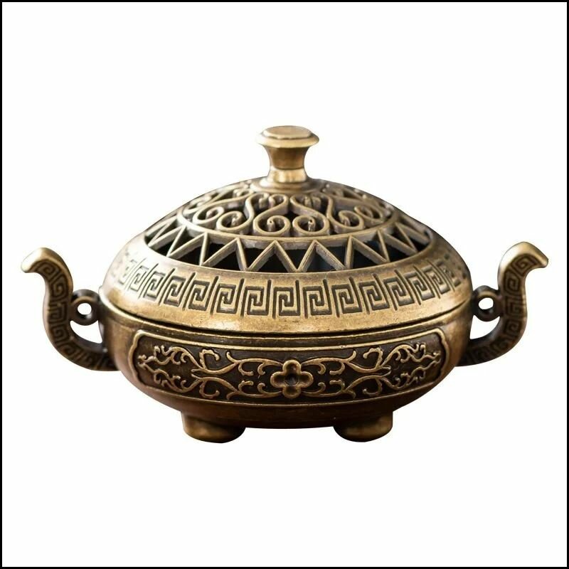 Кадильница для благовоний и ладана, подставка кадило для медитаций