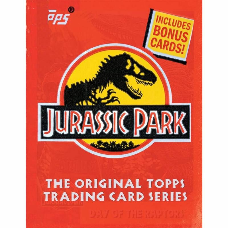 Книга "Jurassic Park TOPPS" Abrams, для чтения на иностранных языках