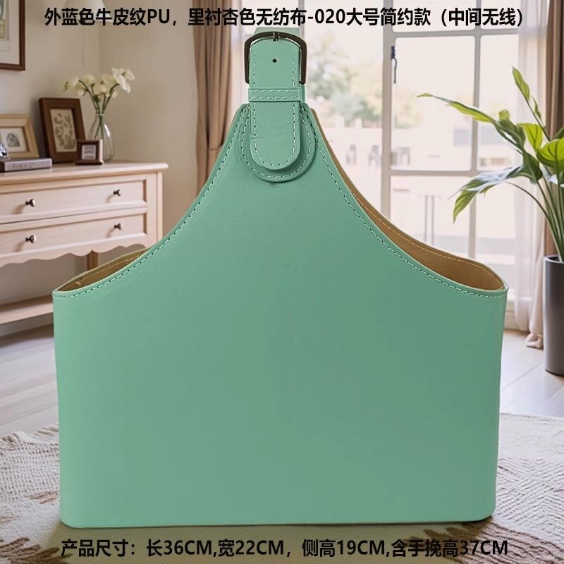 Модная высококачественная большая ручная кожаная корзина для хранения для супермаркетов и торговых центров, специализированная для подарочных корзин для гурманов, практичная корзина для личного тренинга