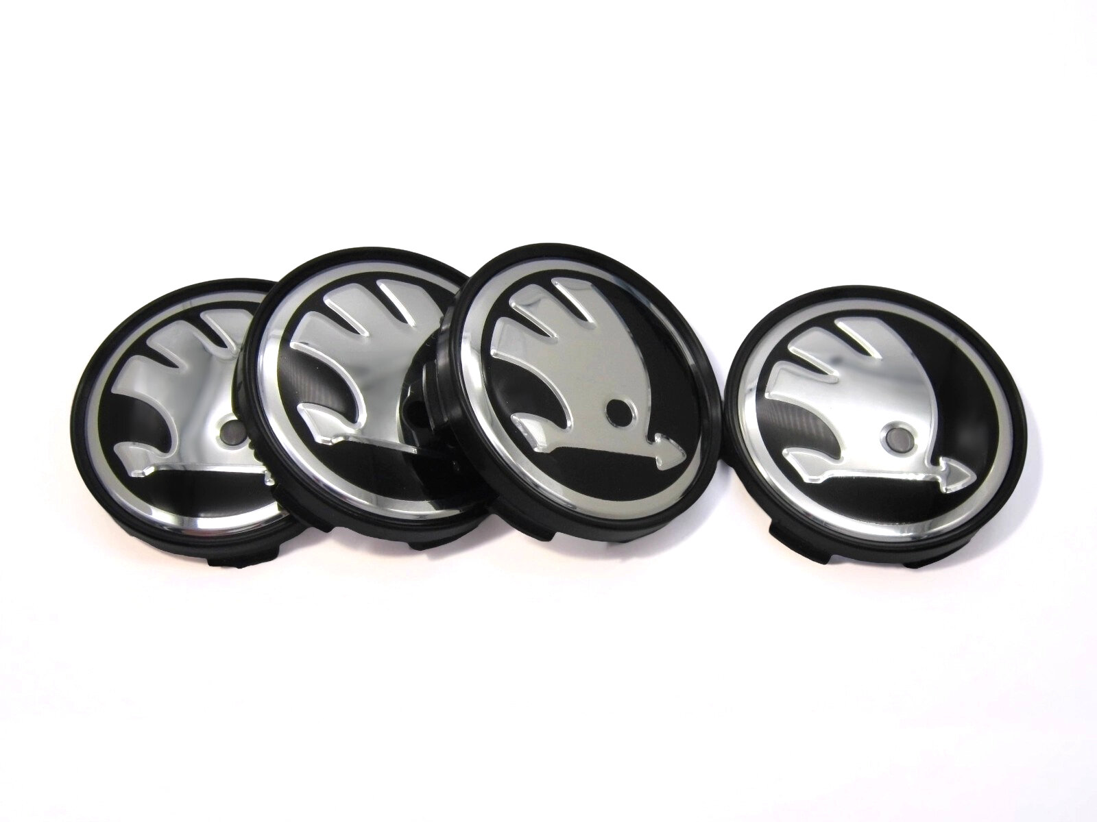 Колпачки, заглушки на литые диски Replay замена C570 Шкода 59/56/10 мм, комплект 4 шт.