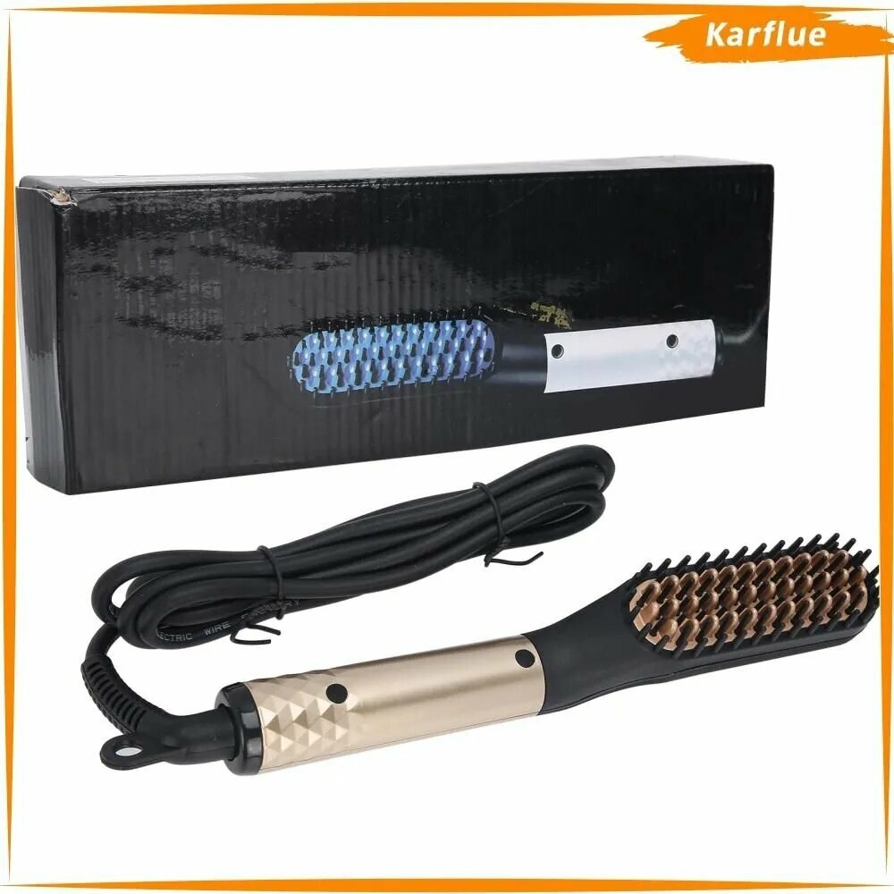 Электрическая расчёска для бороды, многофункциональная, для мужчин