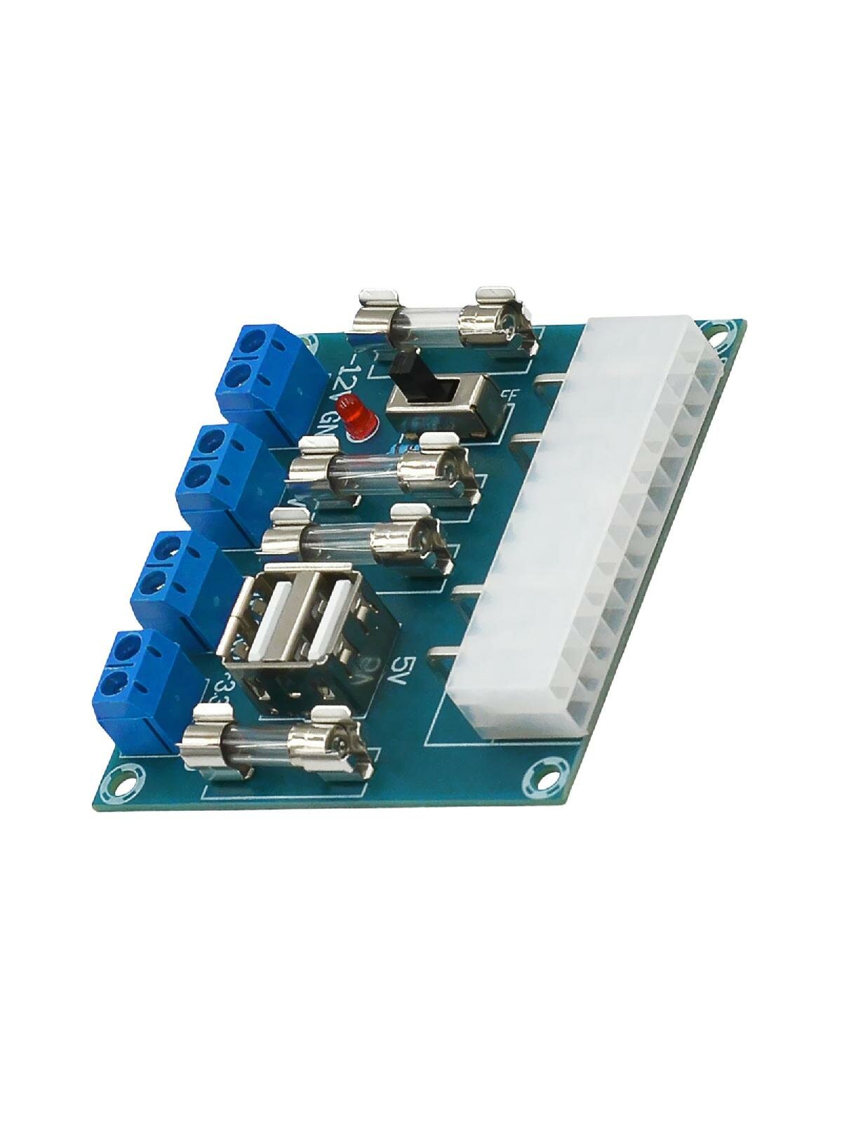 Плата преобразования настольного компьютера HU M28W ATX плата адаптера питания M28