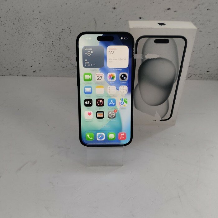 Смартфон Apple iPhone 15 6/128 Черный