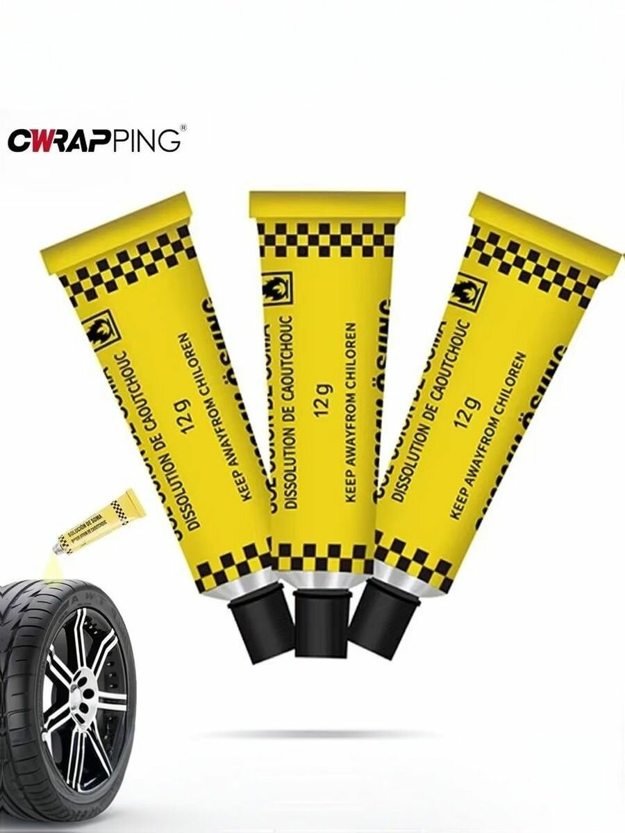 Клей AUTOPROFI REM 12 для бескамерных шин 12 мл герметик для автомобиля антикоррозийное покрытие ремонт проколов