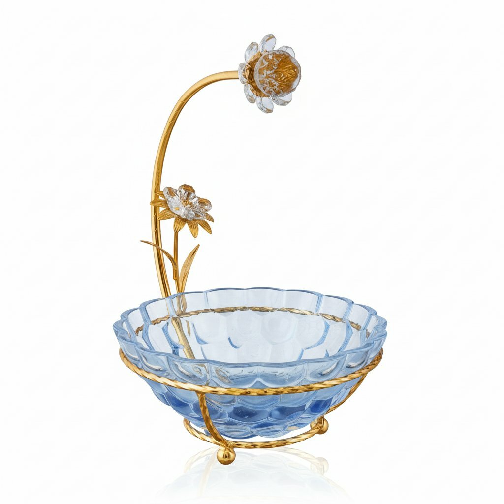 Конфетница AR-3865 Crystal Temptations США Металл, кристалл