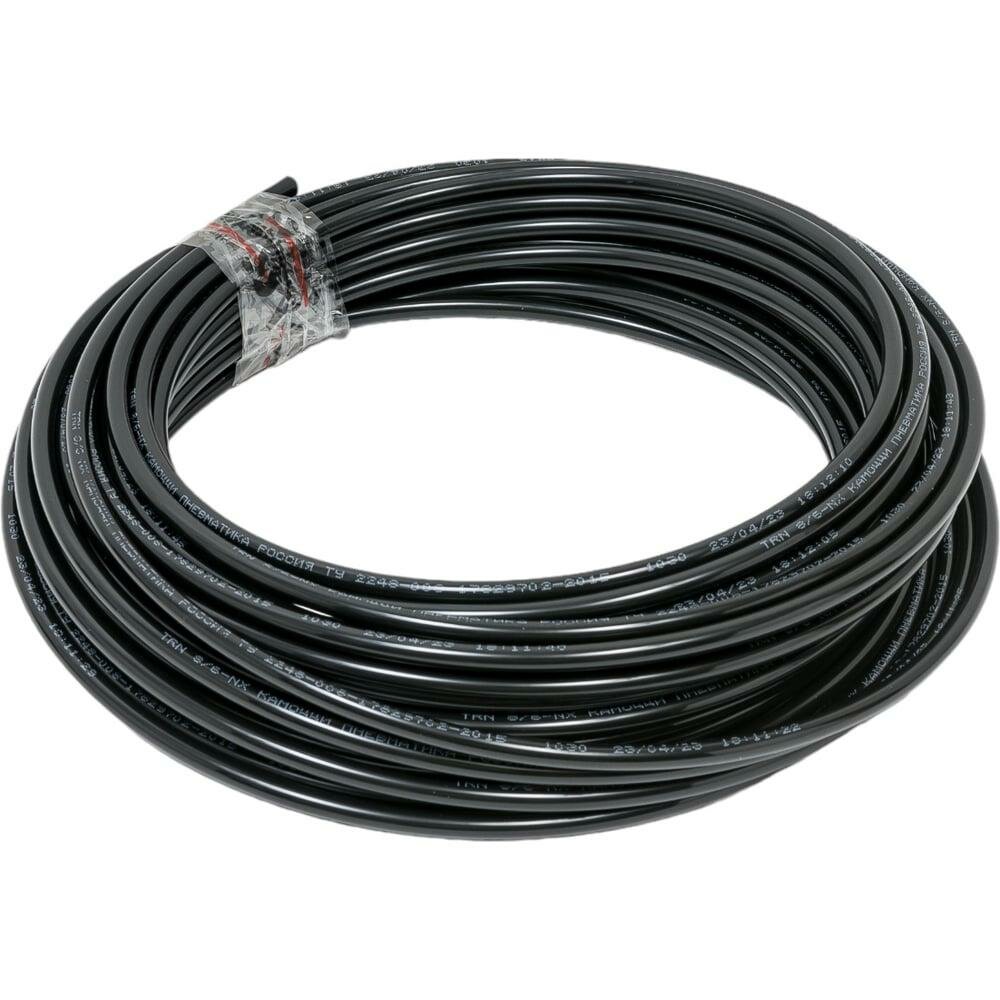 Трубка TRN 8/6-NX-BOX25 полиамид, черная, бухта 25 м Camozzi SRF50-3208-330017