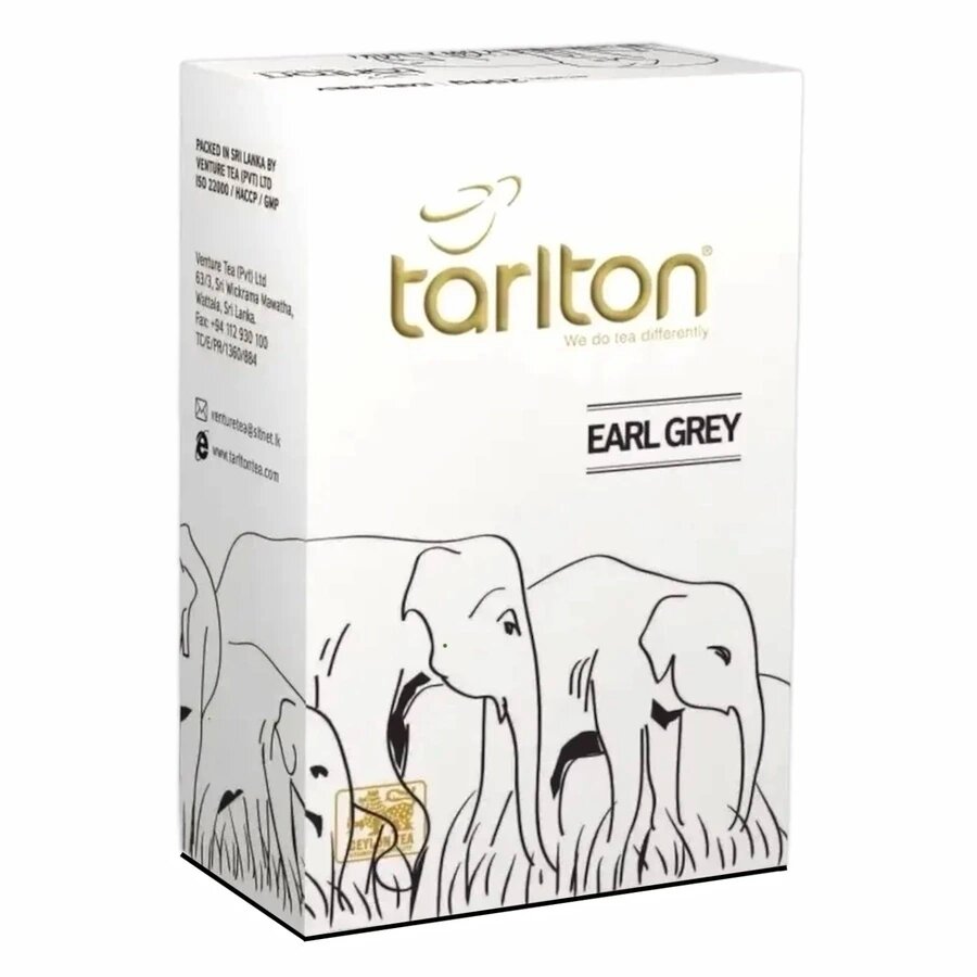 Чай черный Эрл Грэй Tarlton 100г