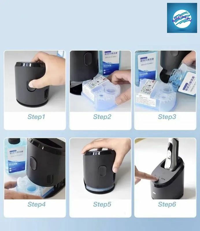Жидкость для чистки бритвенных головок в картридж Braun Clean & Renew CCR (SmartCare) для всех серий станций очистки