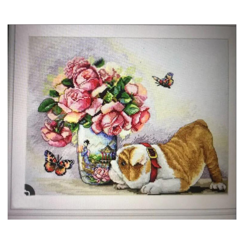 Набор для вышивания иглой Craft Craft Counting Cross Stitch Kit DIY-(200*149)
