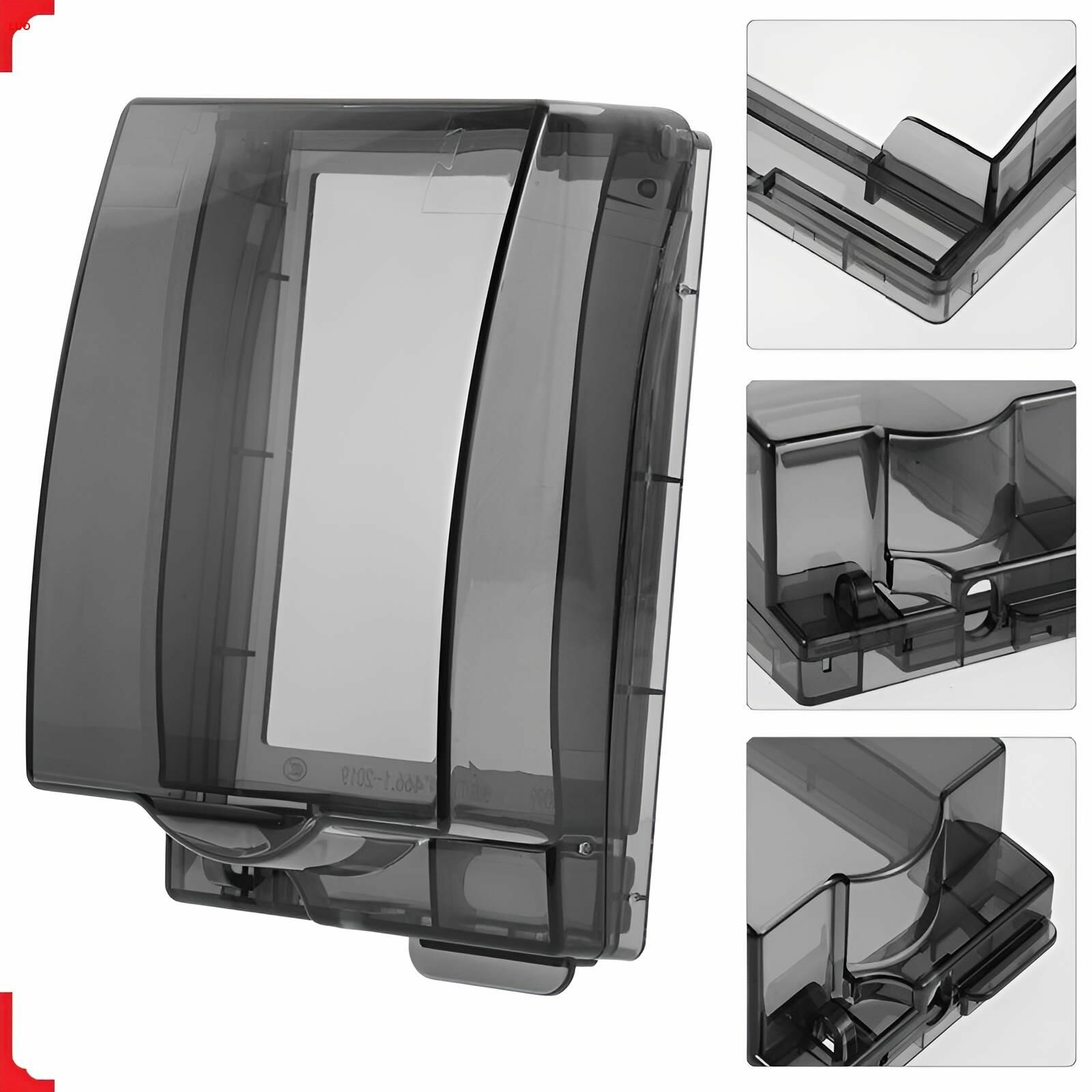 2 шт. Защита от дождя для почтовых ящиков, водонепроницаемая крышка для розетки, уличный выключатель для детей