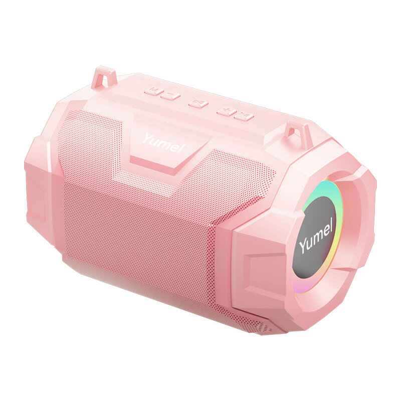 Интеллектуальная беспроводная Bluetooth-колонка с искусственным интеллектом, портативная, с длительным временем работы от батареи, подходит для использования дома и на улице, с мощными басами и высокой громкостью.