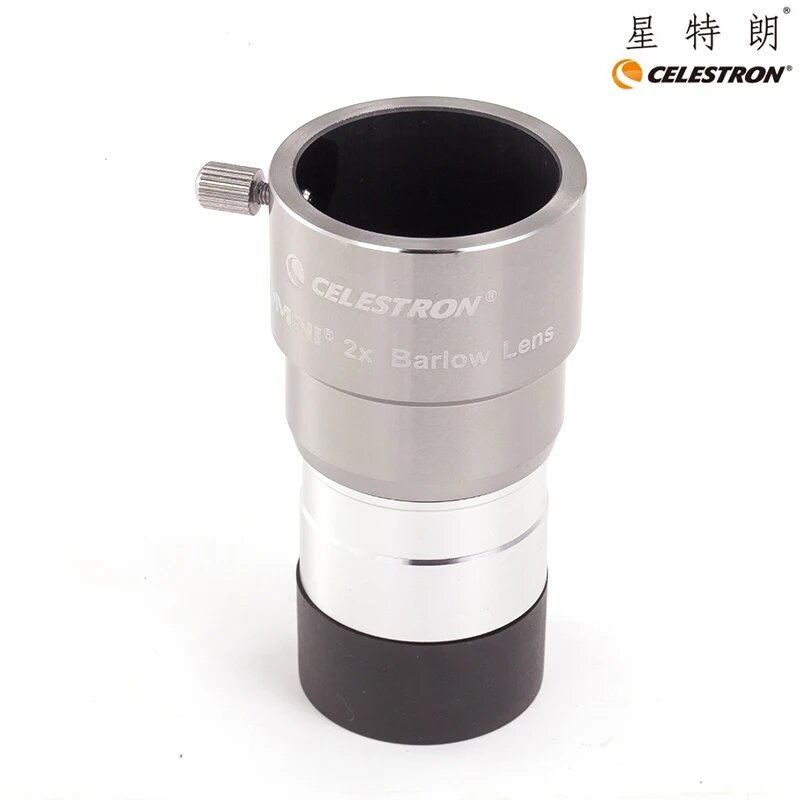 Celestron Omni Plossl окуляр 1,25 дюйма Серебряный, omni 2x barlow