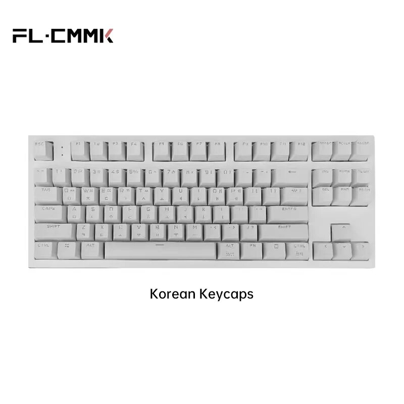 FL·ESPORTS MK870 механическая клавиатура 87 клавиш FL Yuedong Red, Three Mode