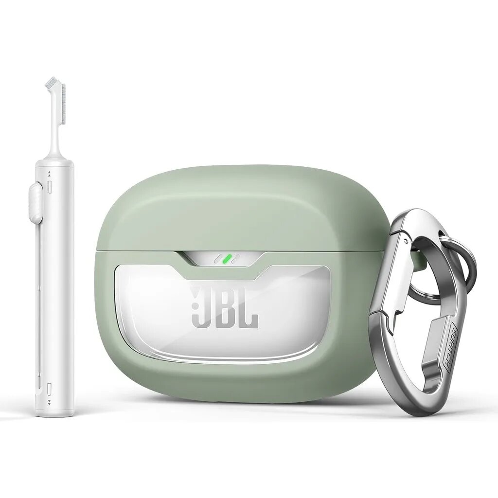 Чехол для JBL Wave Beam Green с карабином