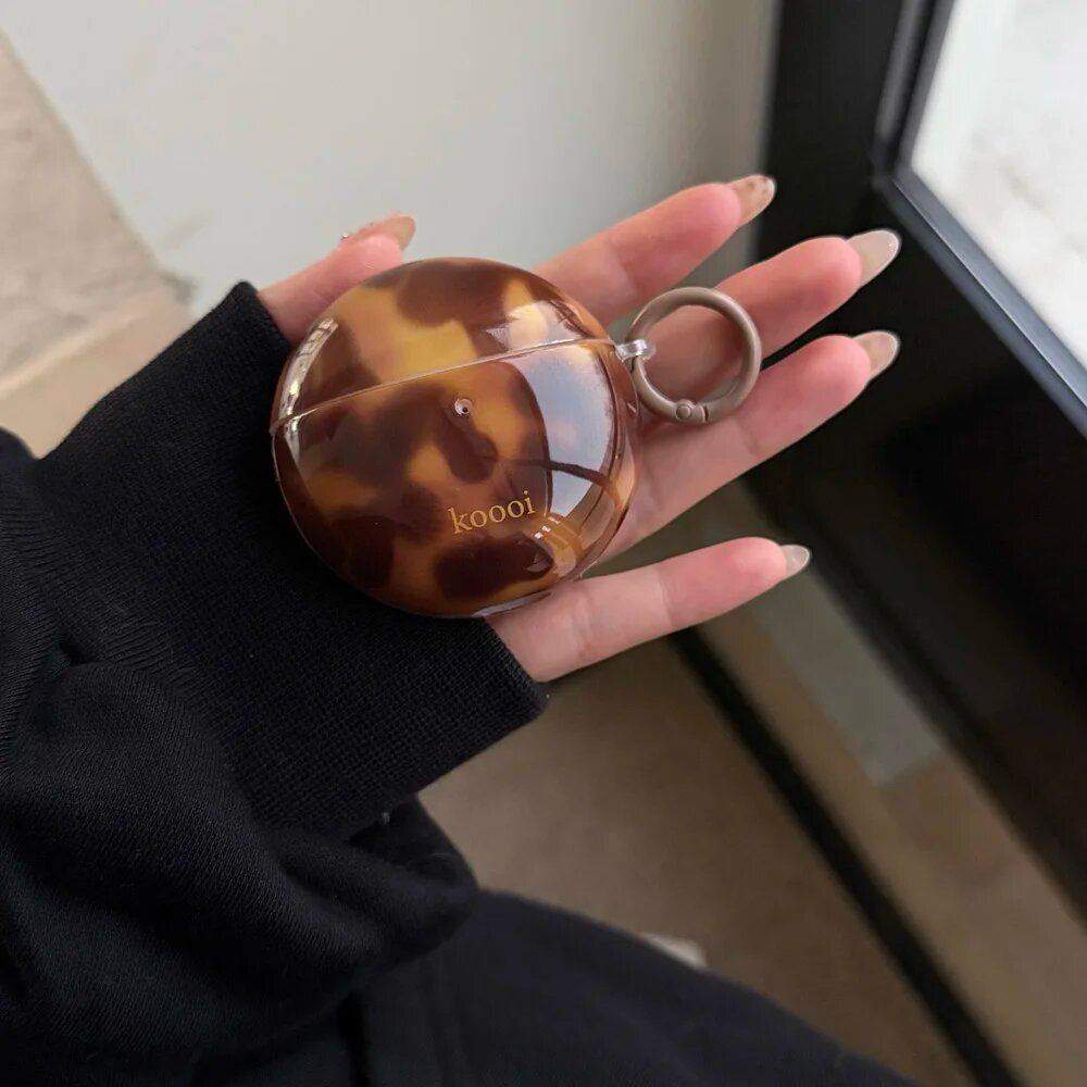 Чехол для наушников Meetsweet Amber Brown для Huawei FreeBuds 7i 6i 5i SE2 SE3 For FreeClip 2