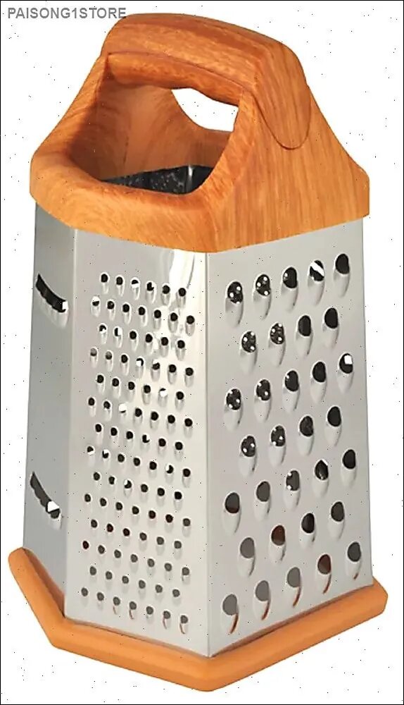 Терка-измельчитель ручная для овощей, фруктов, сыра, рыбы "Овощерезка 6-ти сторонняя"