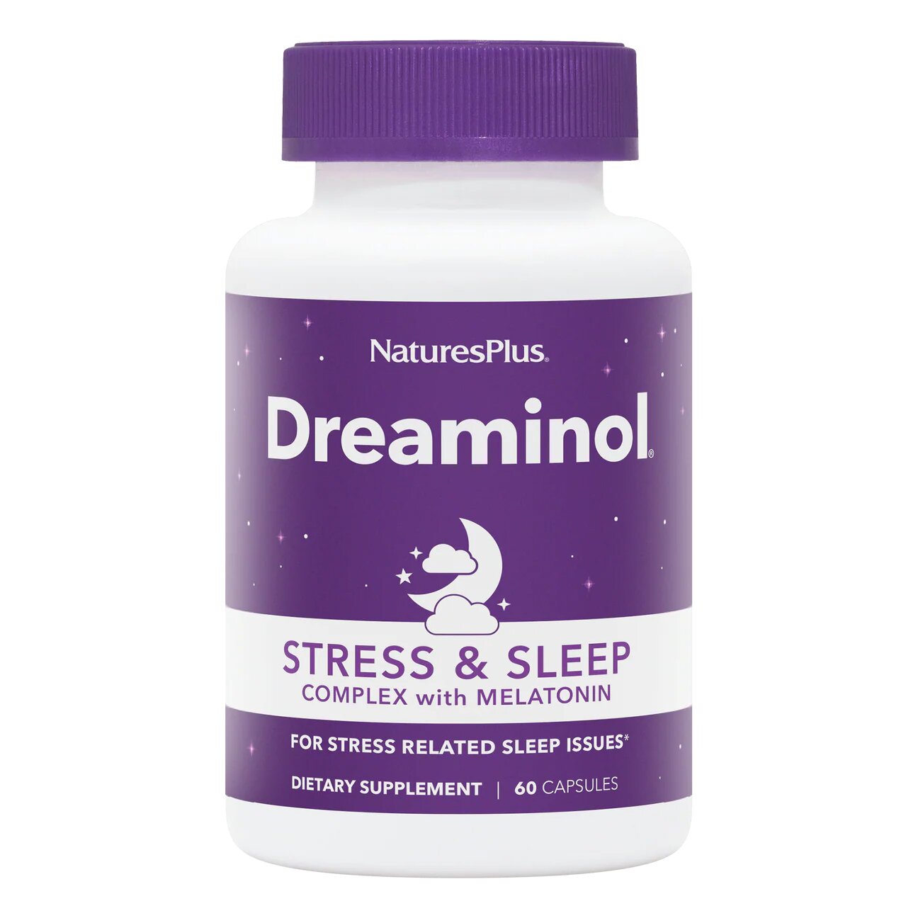 Natures Plus Dreaminol Stress & Sleep (60 капс) для улучшения сна