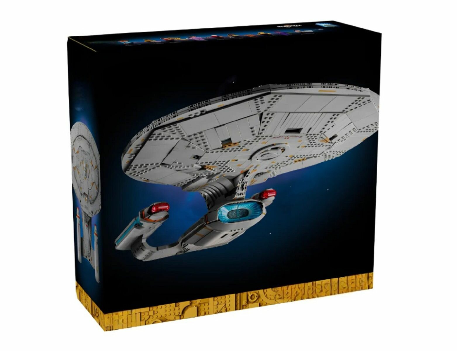 Конструктор "Star Trek: U.S.S. Enterprise", 3600 деталей, сборная модель, 14 лет+