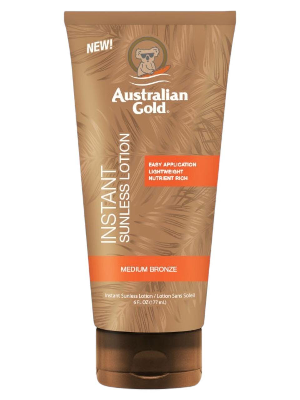 Лосьон-автозагар для мужчин и женщин Australian Gold Instant Sunless Lotion, 177 мл