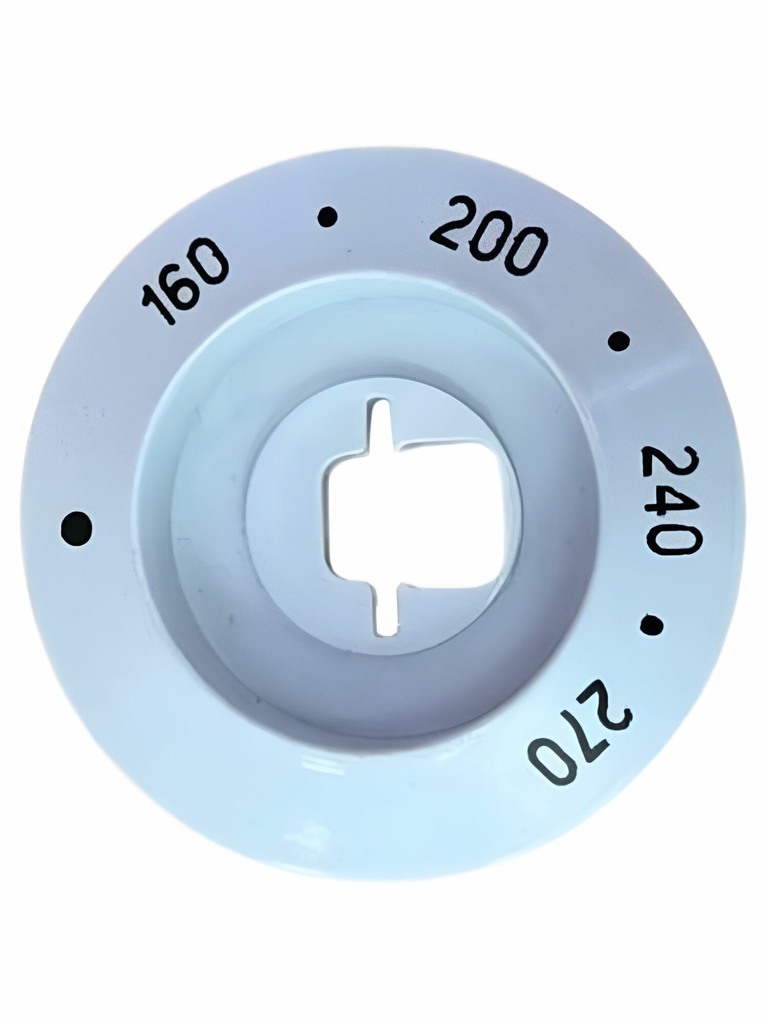 De Luxe Воротник ручки газ. крана духовки, бел, без гриля, мод. 5040/506040 (7000364) , , шт