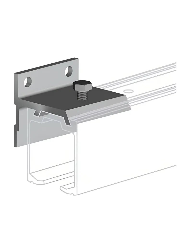 Комплект 5 скоб для крепления к стене шины раздвижной системы HERKULES