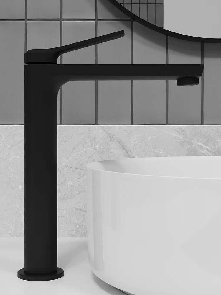 Смеситель Iddis Parker PARBL01i01 для раковины черный матовый