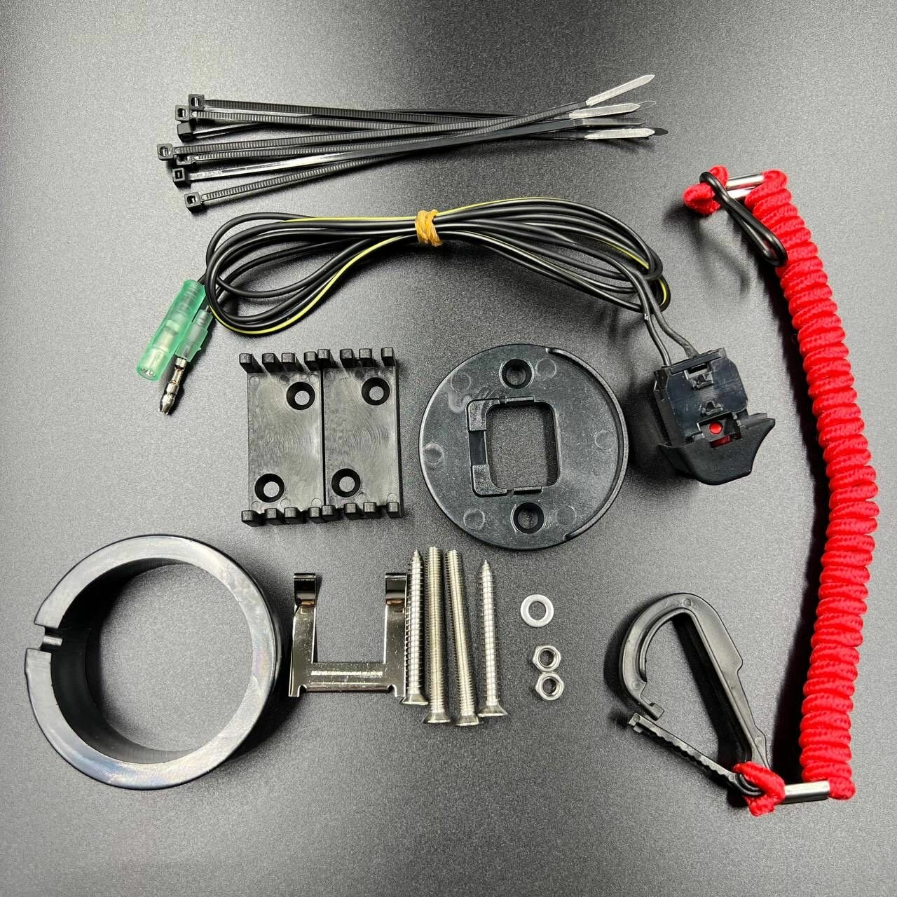 Кнопка аварийной остановки двигателя с чекой Mercury (PWB)OEM номера: 19674A07