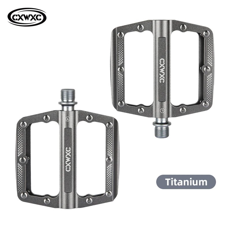CXWXC Педали велосипедные алюминиевые 3 подшипника TI