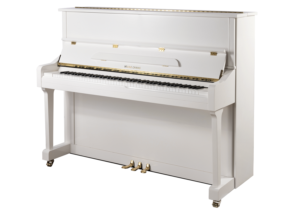 Young Chang YC121E WHP Фортепиано акустическое, цвет белый. В комплекте банкетка.