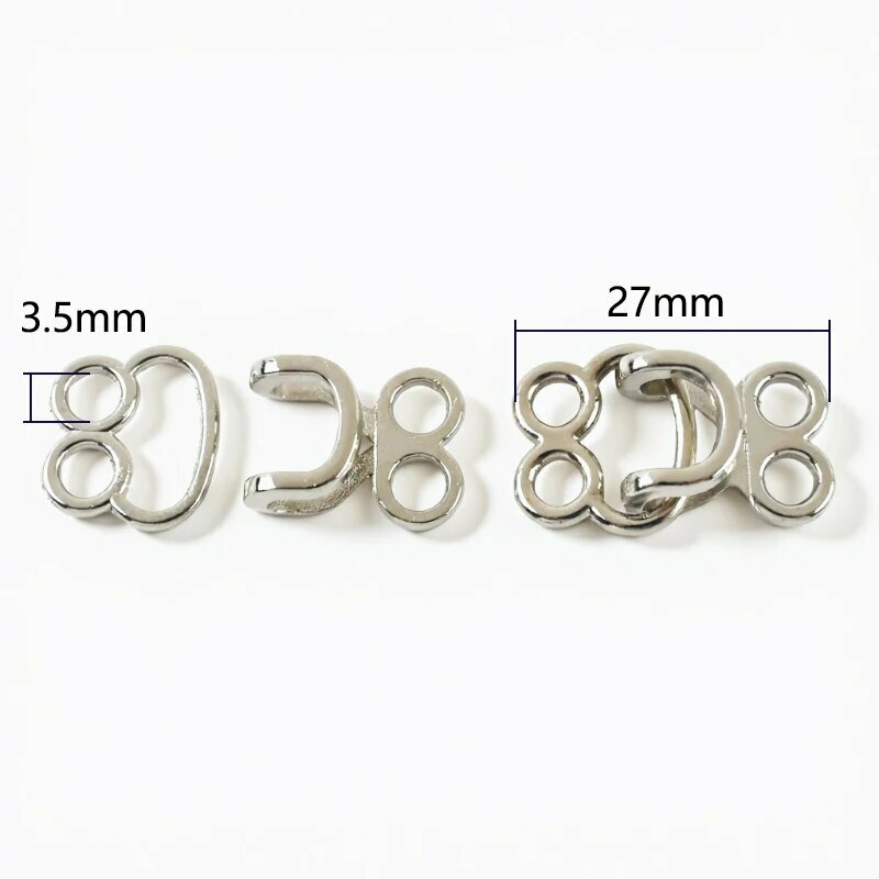 10-50 шт. металлический крючок для одежды, невидимая застежка на талии, комбинированные пуговицы, джинсы, воротник рубашки, пряжка, застежка, принадлежности для шитья одежды