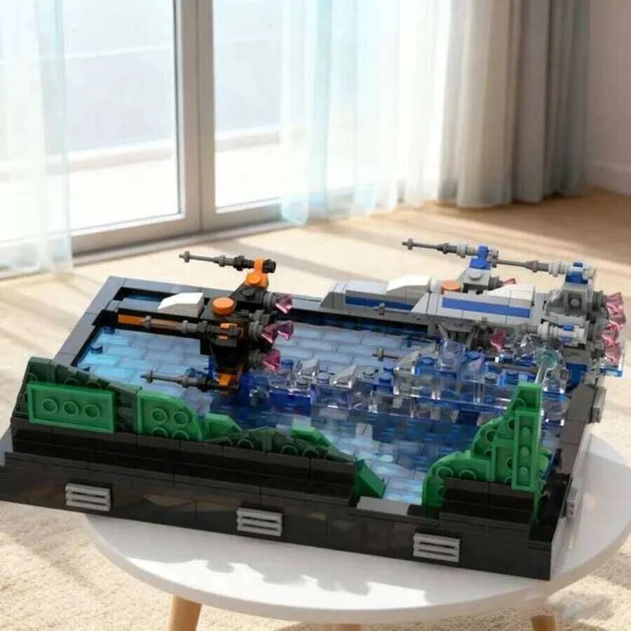 MOC March The Resistance диорама строительные блоки LEGO Compatible конструктор для детей