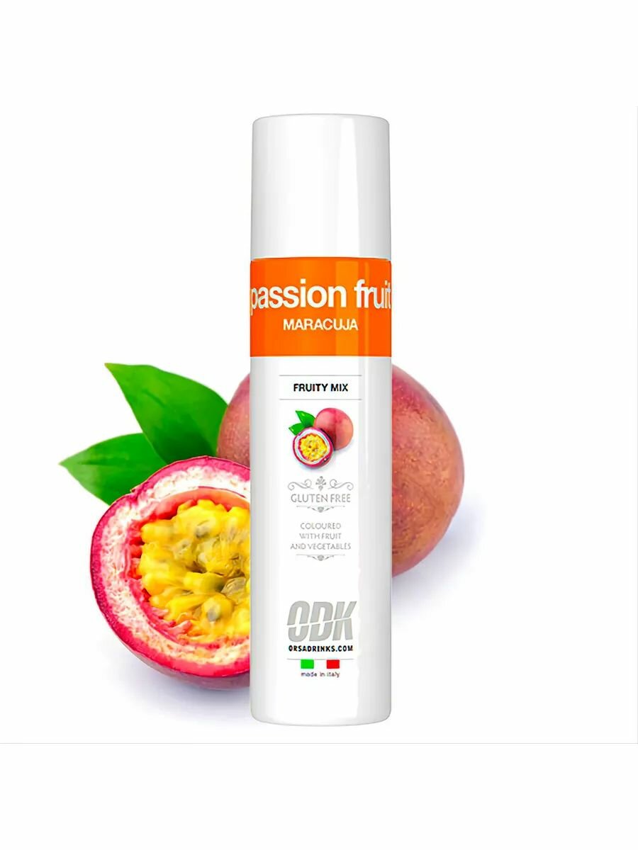 Концентрат фруктовый (пюре) "Маракуйя" ODK; пластик; 0,75л.