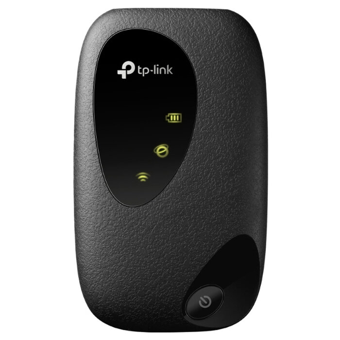 Wi-Fi роутер с 4G модемом TP-Link M7000, 802.11n 300Мбит/с 2000mAh черный