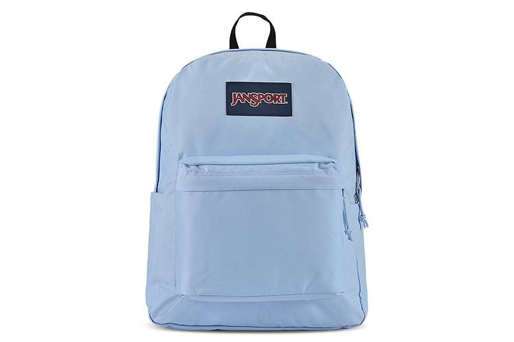 Рюкзак унисекс JanSport Bell, синий, тканевый, для ноутбука среднего размера