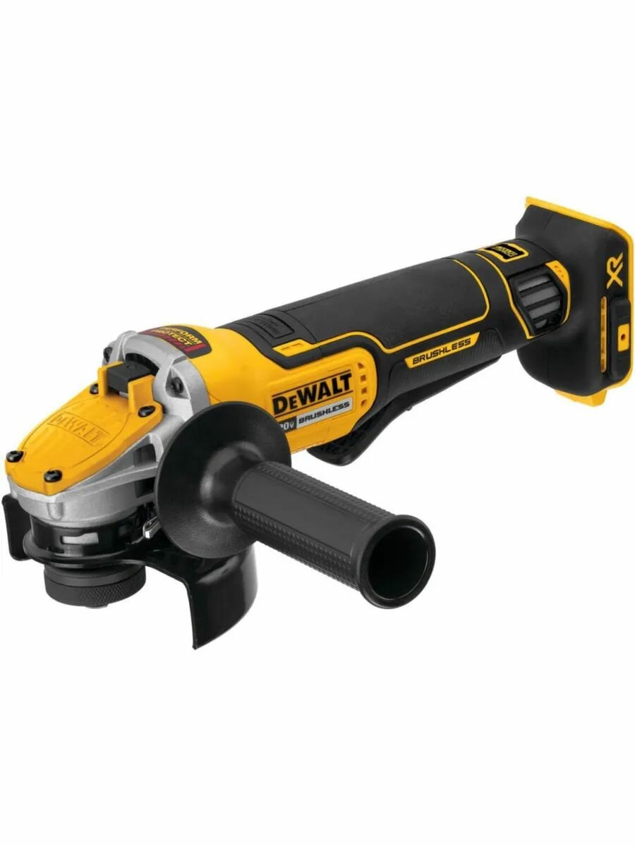 Болгарка аккумуляторная бесщеточная DEWALT 125мм/ 9000 об. мин./ 20В. Угловая шлифмашина (УШМ) без АКБ и ЗУ