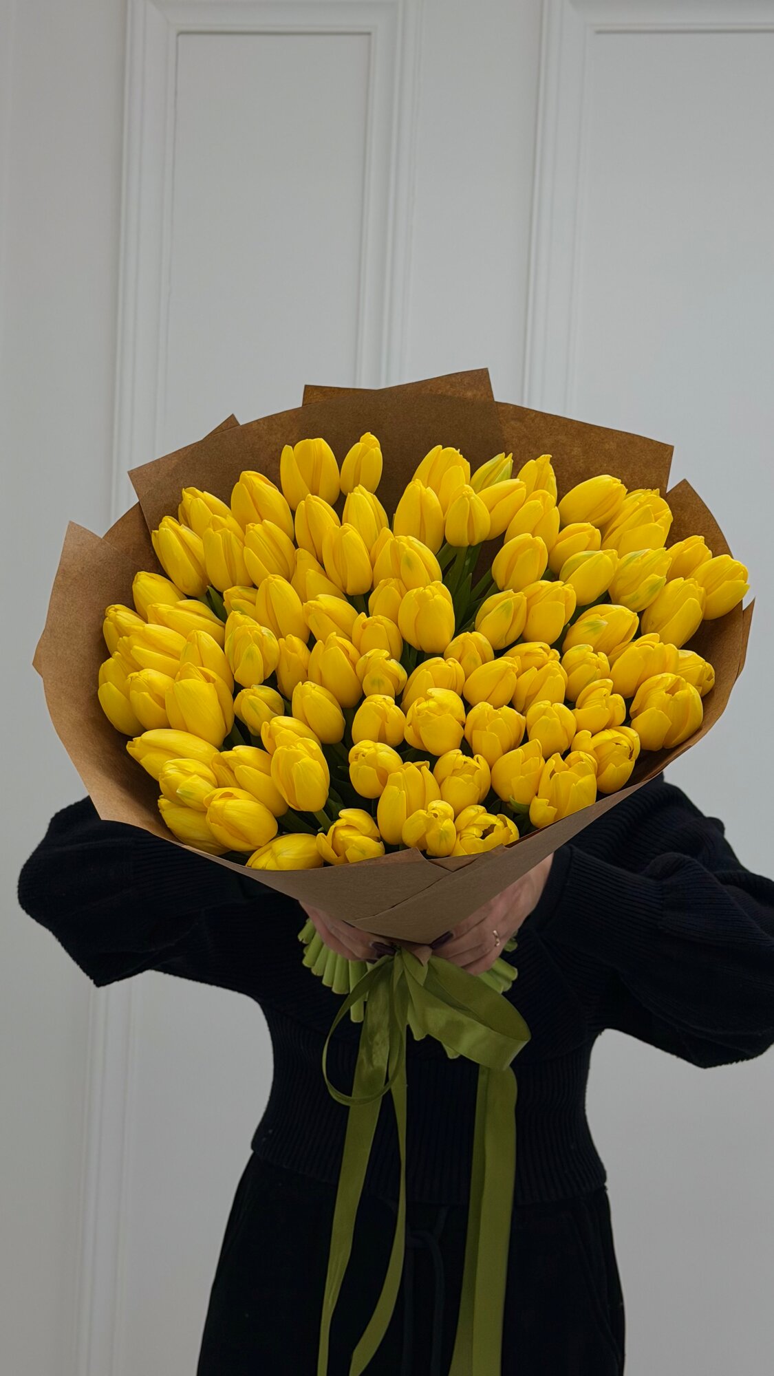 Гламелия цветы «Солнечная симфония»: 101 тюльпан из Голландии в крафте – купить свежие цветы с доставкой в Москве